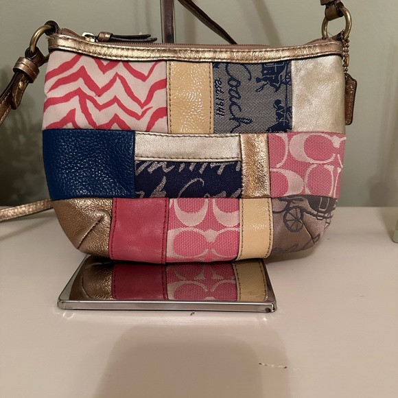 Coach | Bags | Coach Patchwork Small Crossbody Excellent Condition ...